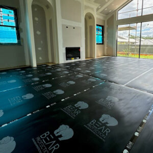 Temporary Floor Protection | Corflute | Bear Protection